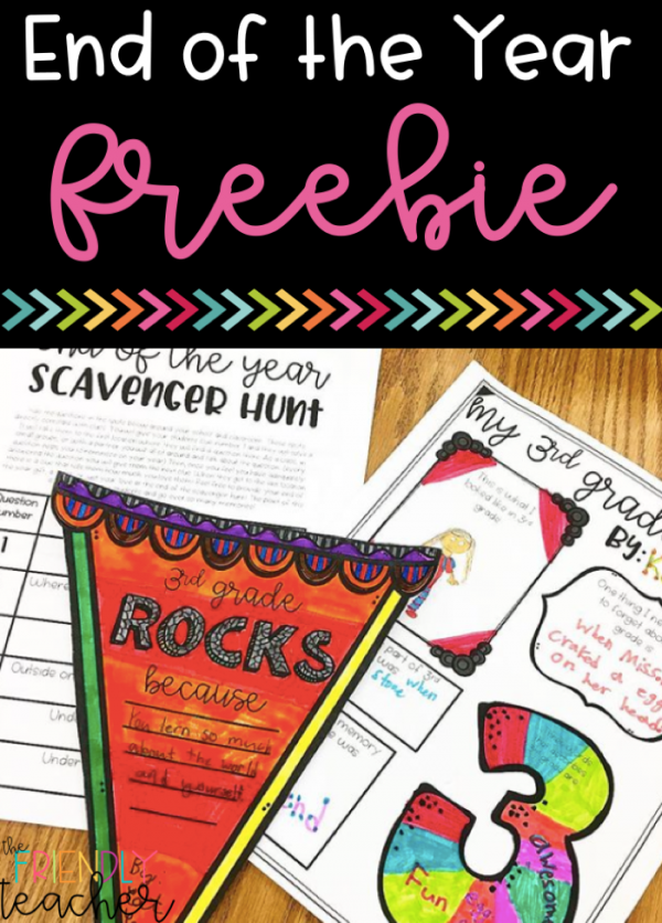 End of the Year Ideas for Upper Elementary: The Friendly Teacher