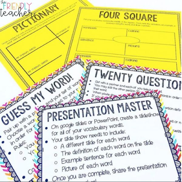 How to Run Word Work in Upper Elementary Reading Centers - The Friendly ...