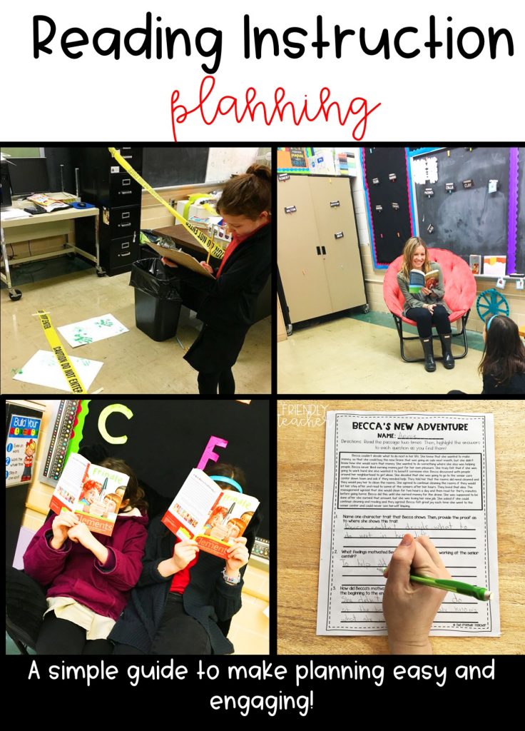 A Step by Step Guide to Planning Reading Instruction - The Friendly Teacher