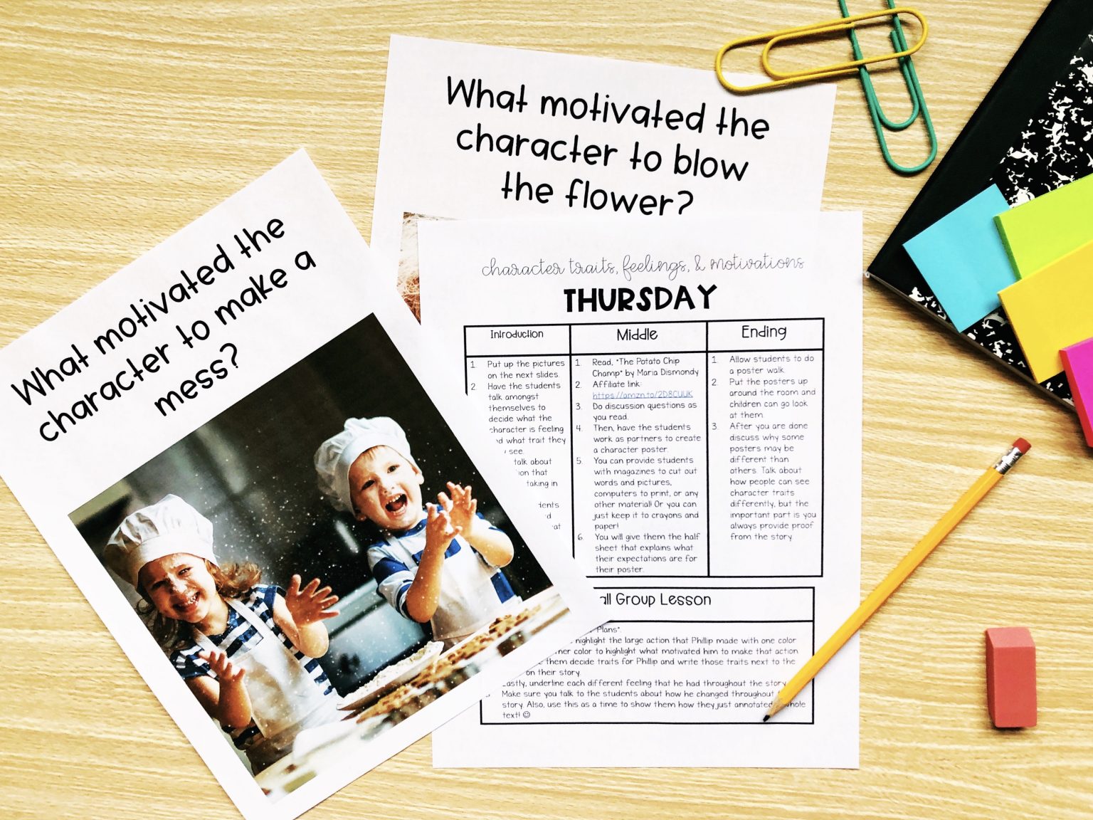Teaching Character Traits in Upper Elementary - The Friendly Teacher