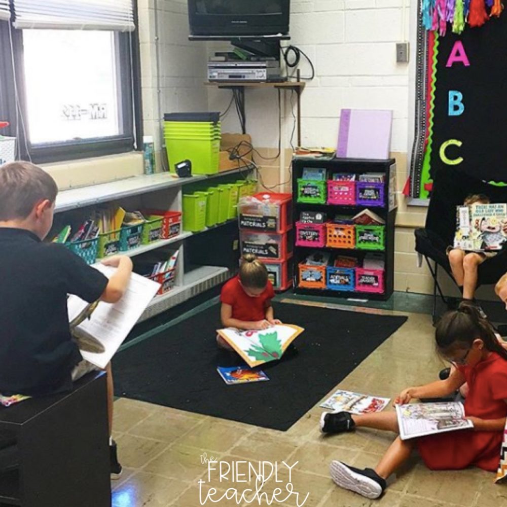 SIMPLE and IMPACTFUL Reading Centers - The Friendly Teacher