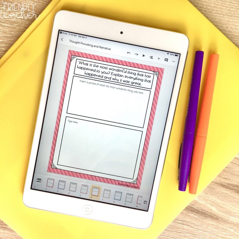Distance Learning Writing Ideas - The Friendly Teacher