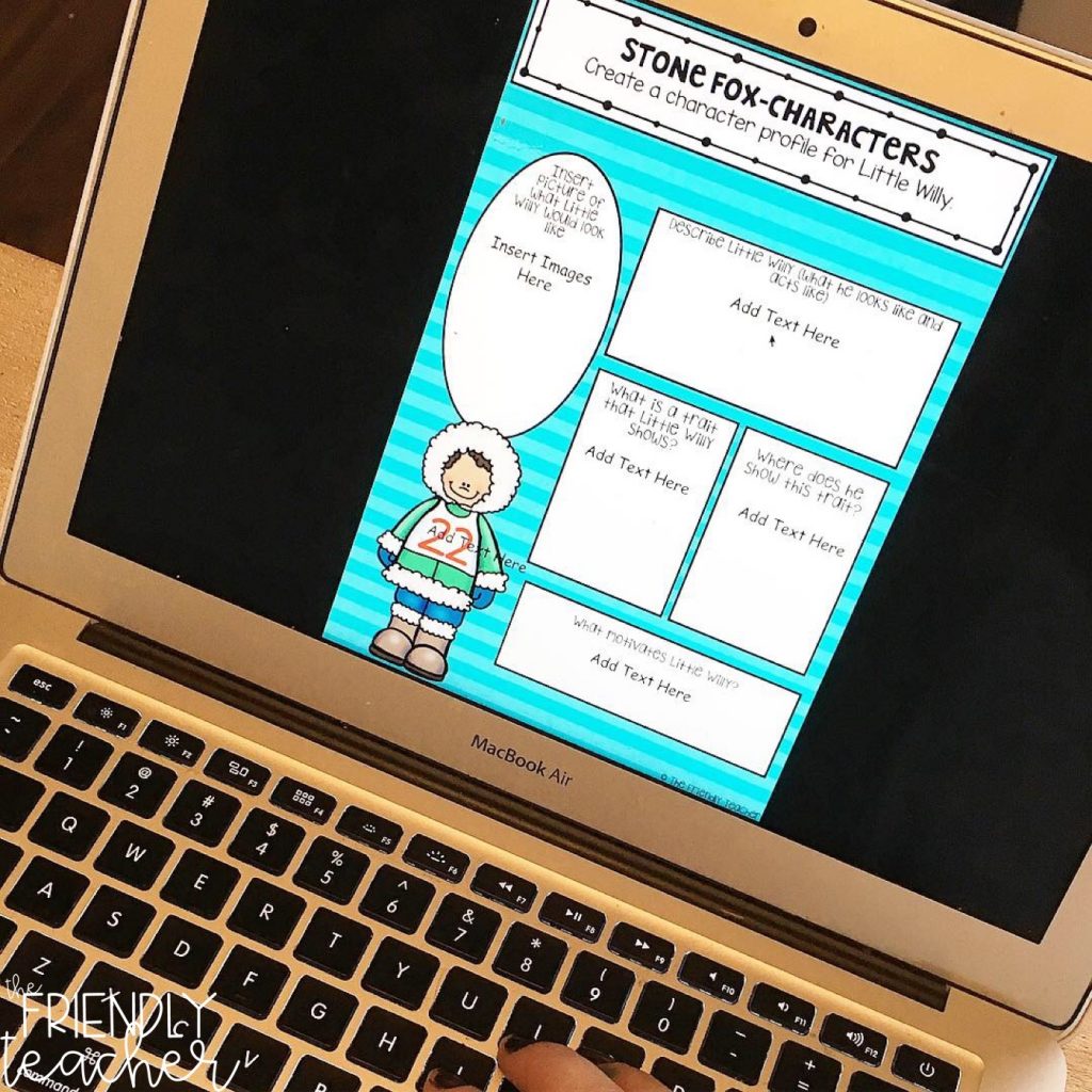 Digital Reading Ideas for Upper Elementary - The Friendly Teacher