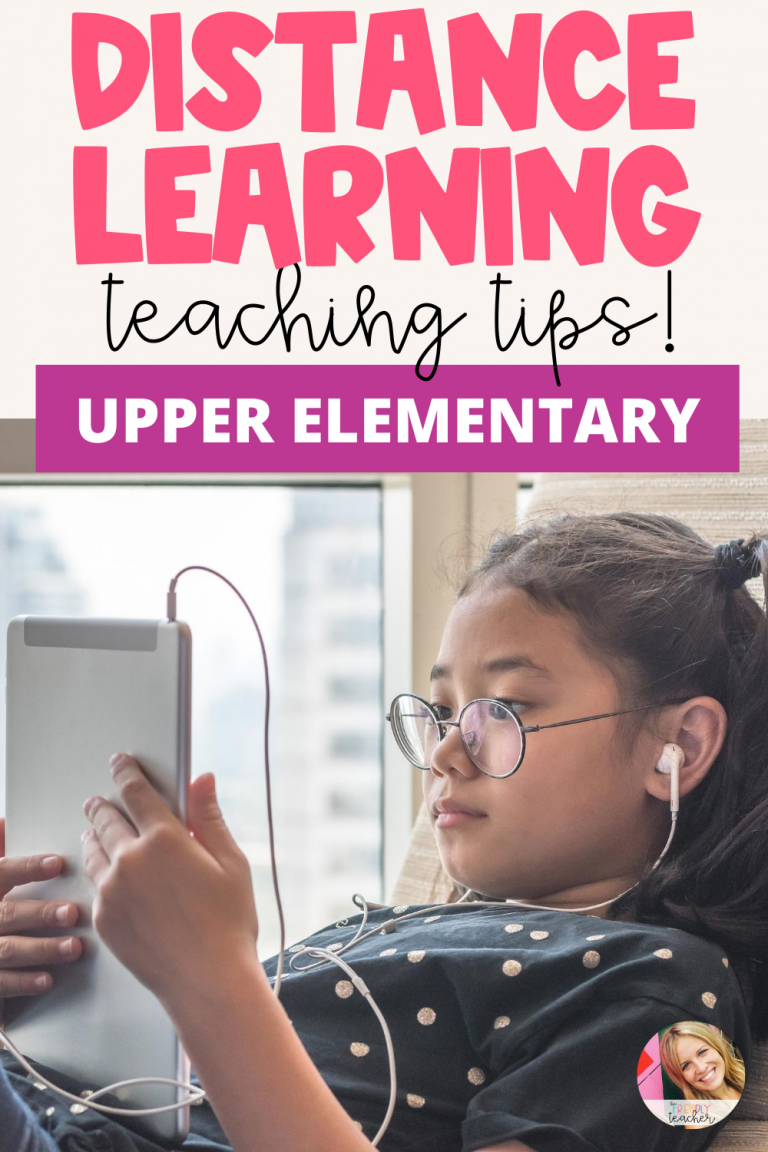 Back to School Distance Learning Tips - The Friendly Teacher