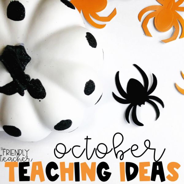 Favorite October Activities for 3rd and 4th Graders - The Friendly Teacher