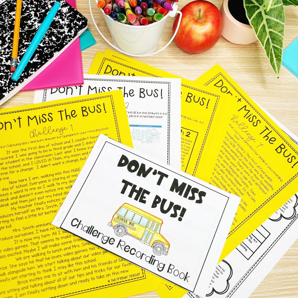 5 Must-Do Back to School Activities - The Friendly Teacher