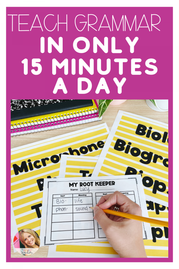 Teaching Grammar in 15 Minutes a Day - The Friendly Teacher