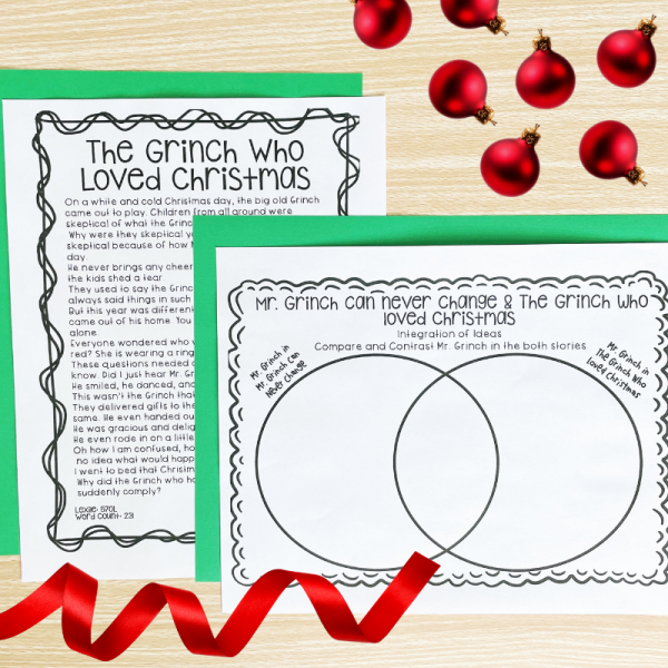 Grinch Day in the Classroom - The Friendly Teacher