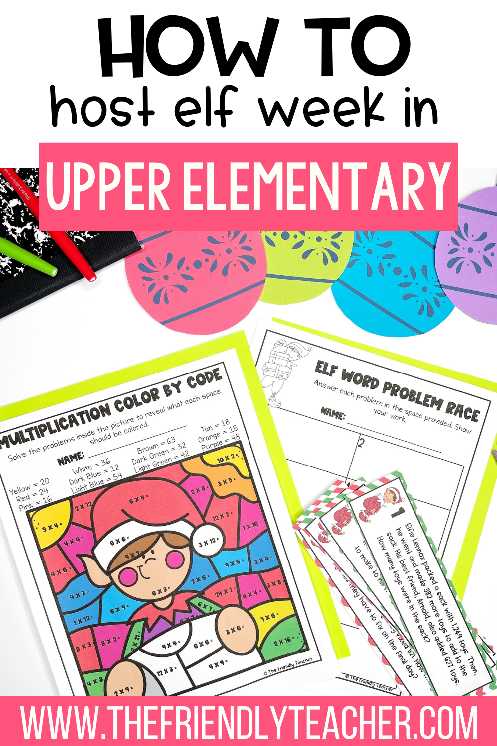 Elf Week in Upper Elementary - The Friendly Teacher
