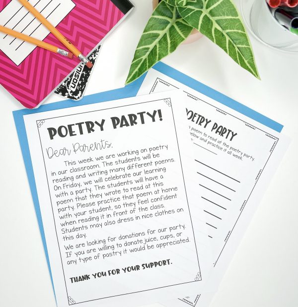 Teaching Poetry in 3rd Grade - The Friendly Teacher