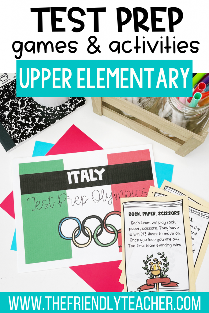 Test Prep Games & Activities - The Friendly Teacher