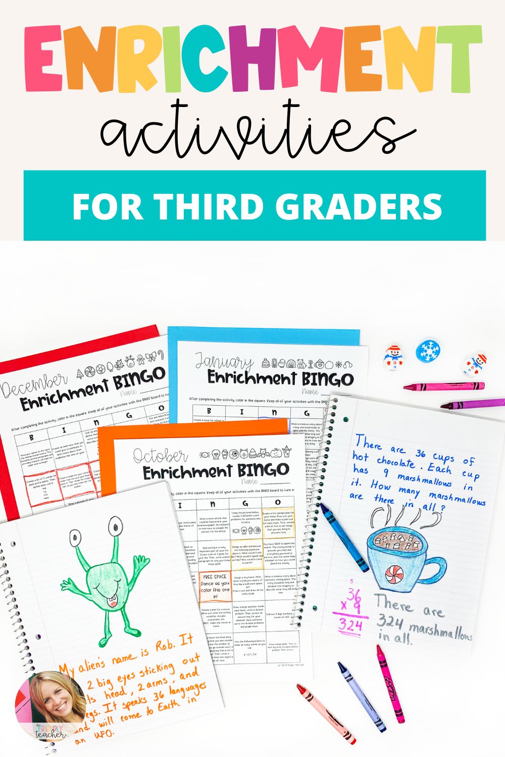 Enrichment Activities for 3rd Graders - The Friendly Teacher
