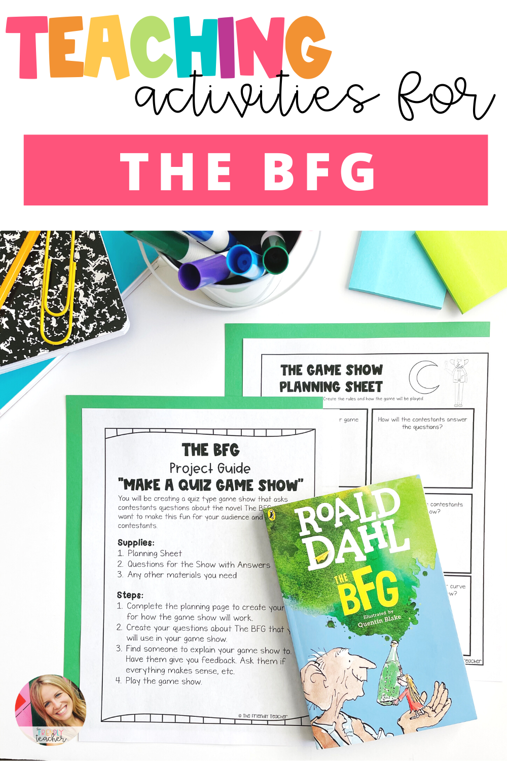 The BFG Reading Activities - The Friendly Teacher