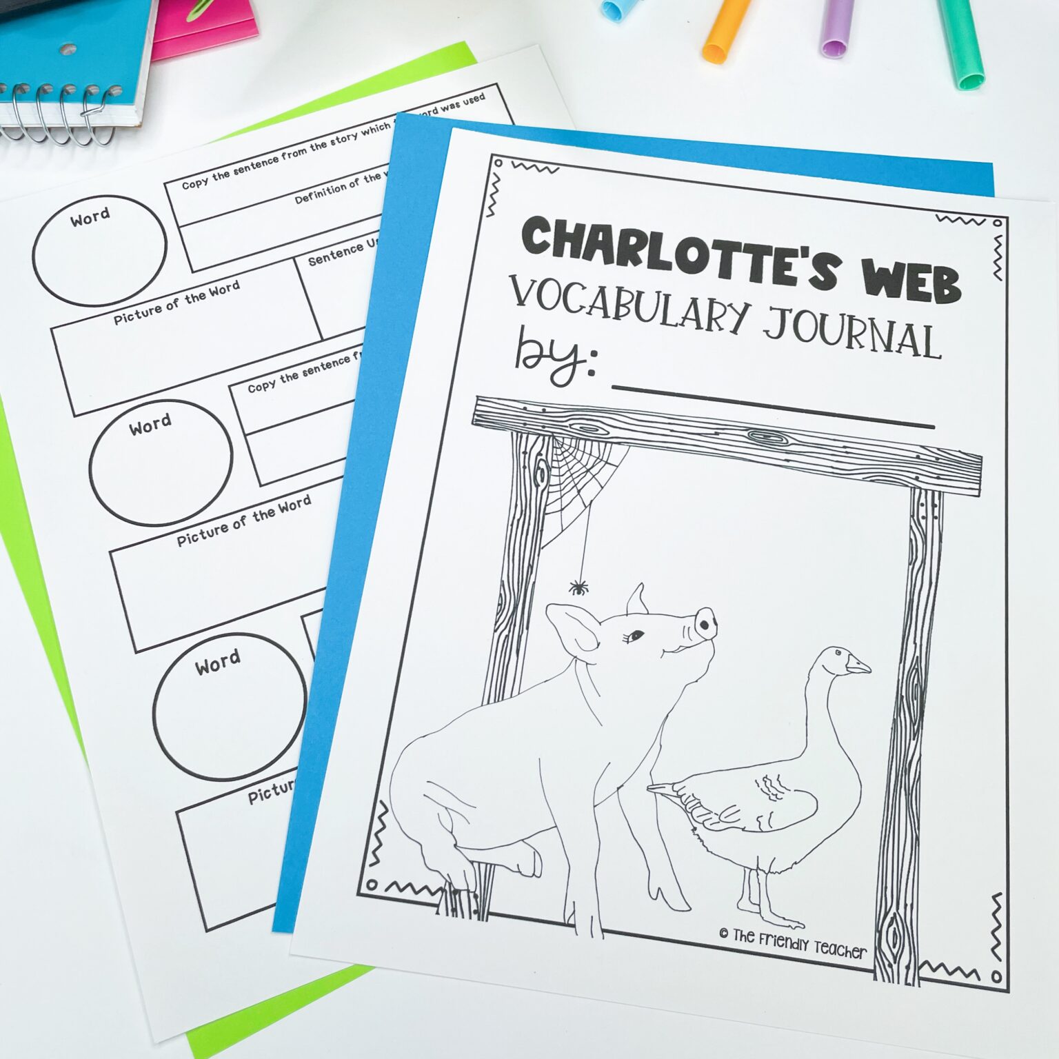 Teaching Charlotte's Web - The Friendly Teacher