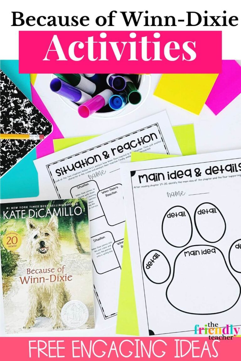 5 Fun and Educational Because of Winn-Dixie Activities for Kids - The ...